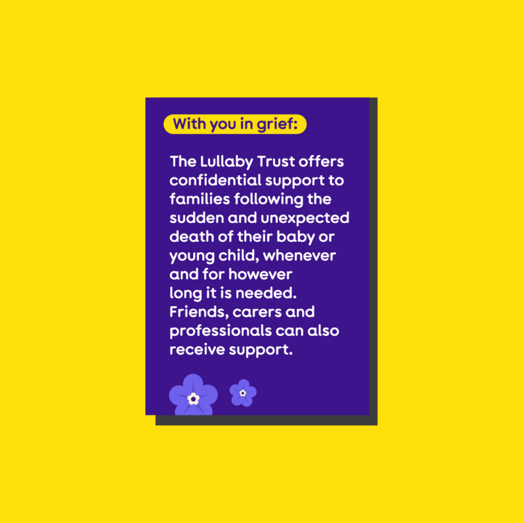Bereavement Support Resources | The Lullaby Trust