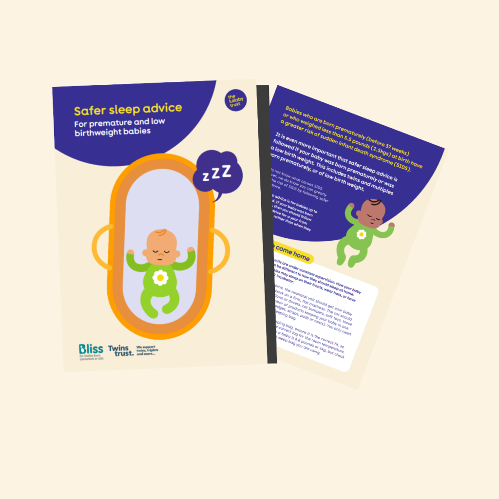 ABCs of Safer Sleep Poster | The Lullaby Trust