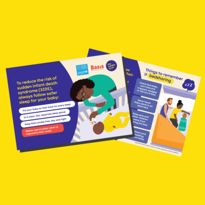 Safer Sleep for Babies: Easy Read Card | The Lullaby Trust