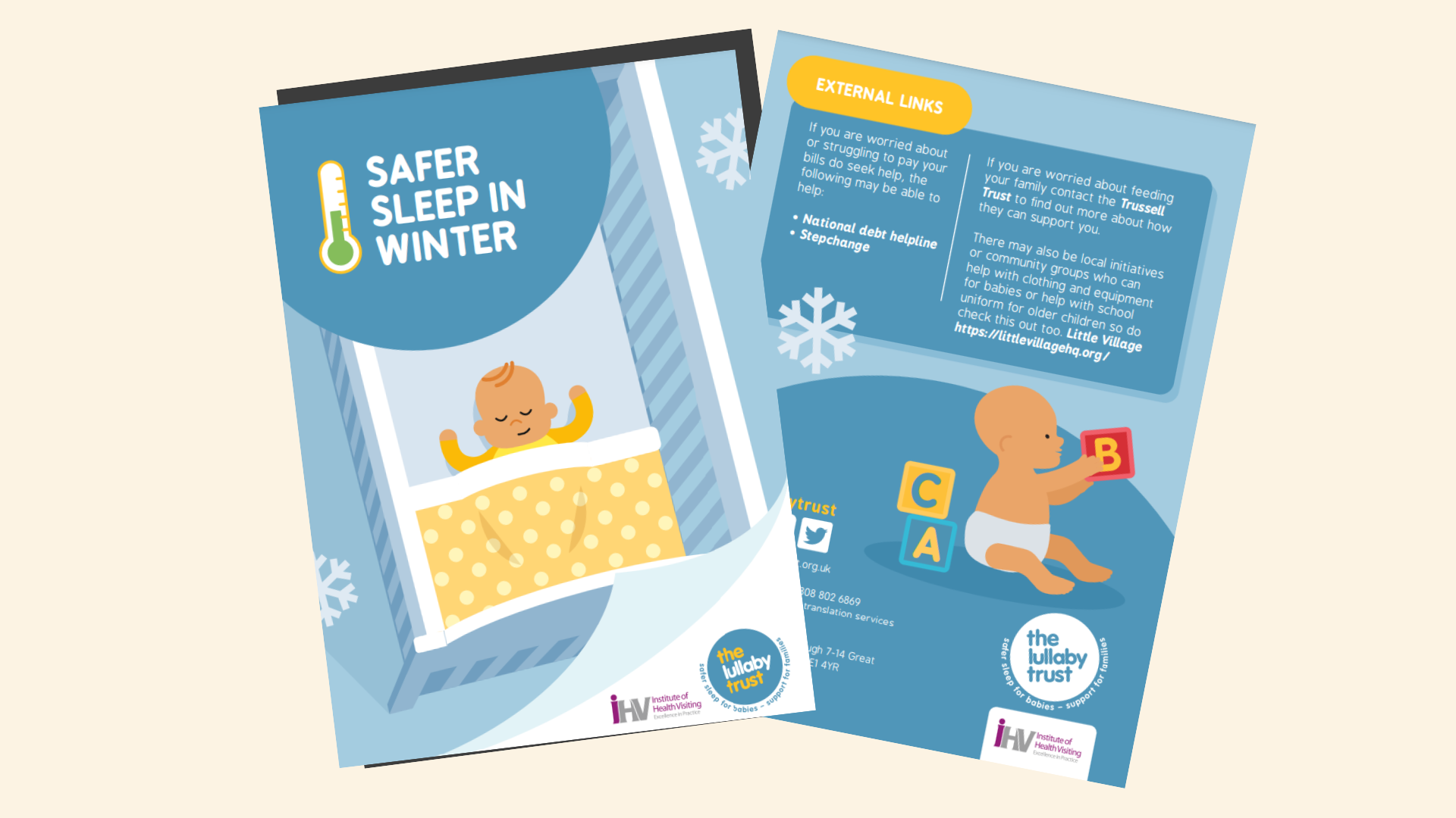 A guide to safer sleep in winter | The Lullaby Trust