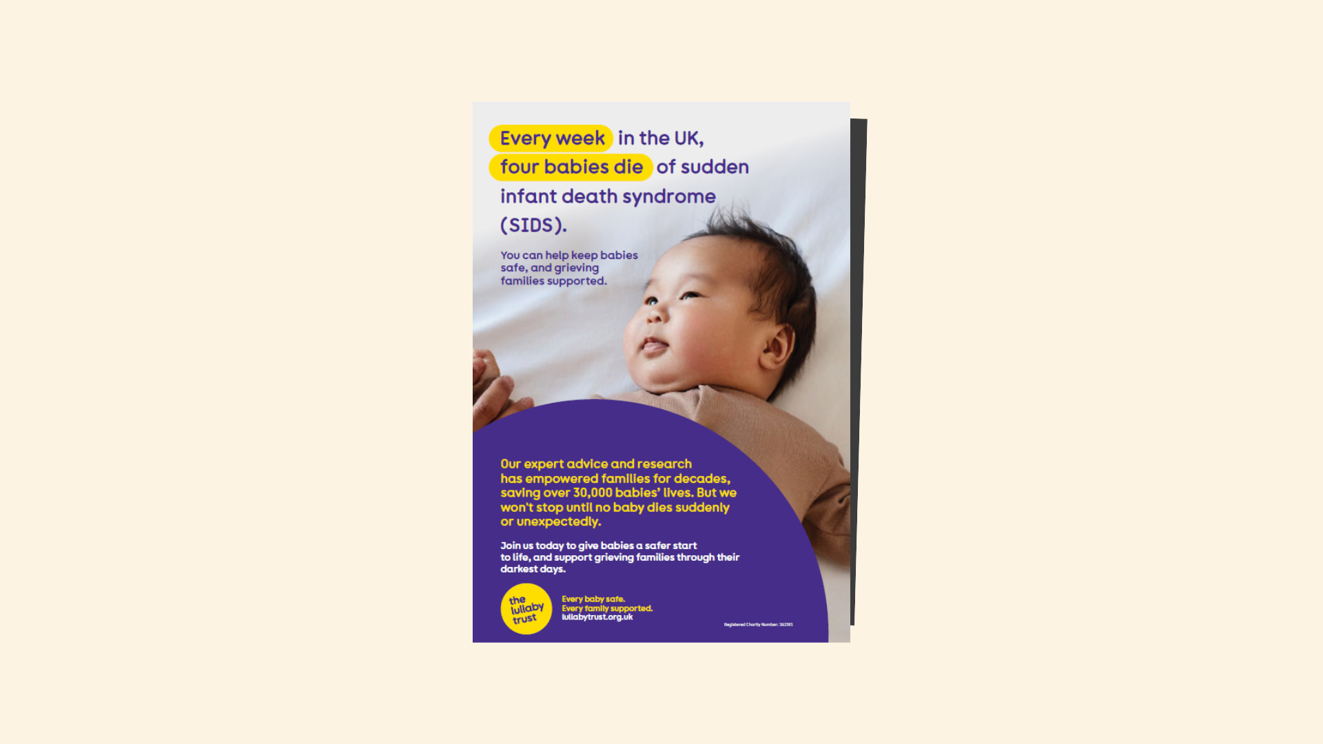About The Lullaby Trust poster (2) | The Lullaby Trust