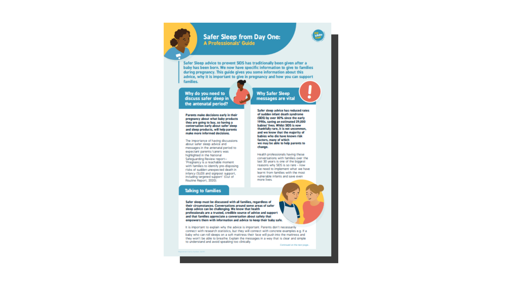Professionals antenatal guide – safer sleep from day one | The Lullaby ...